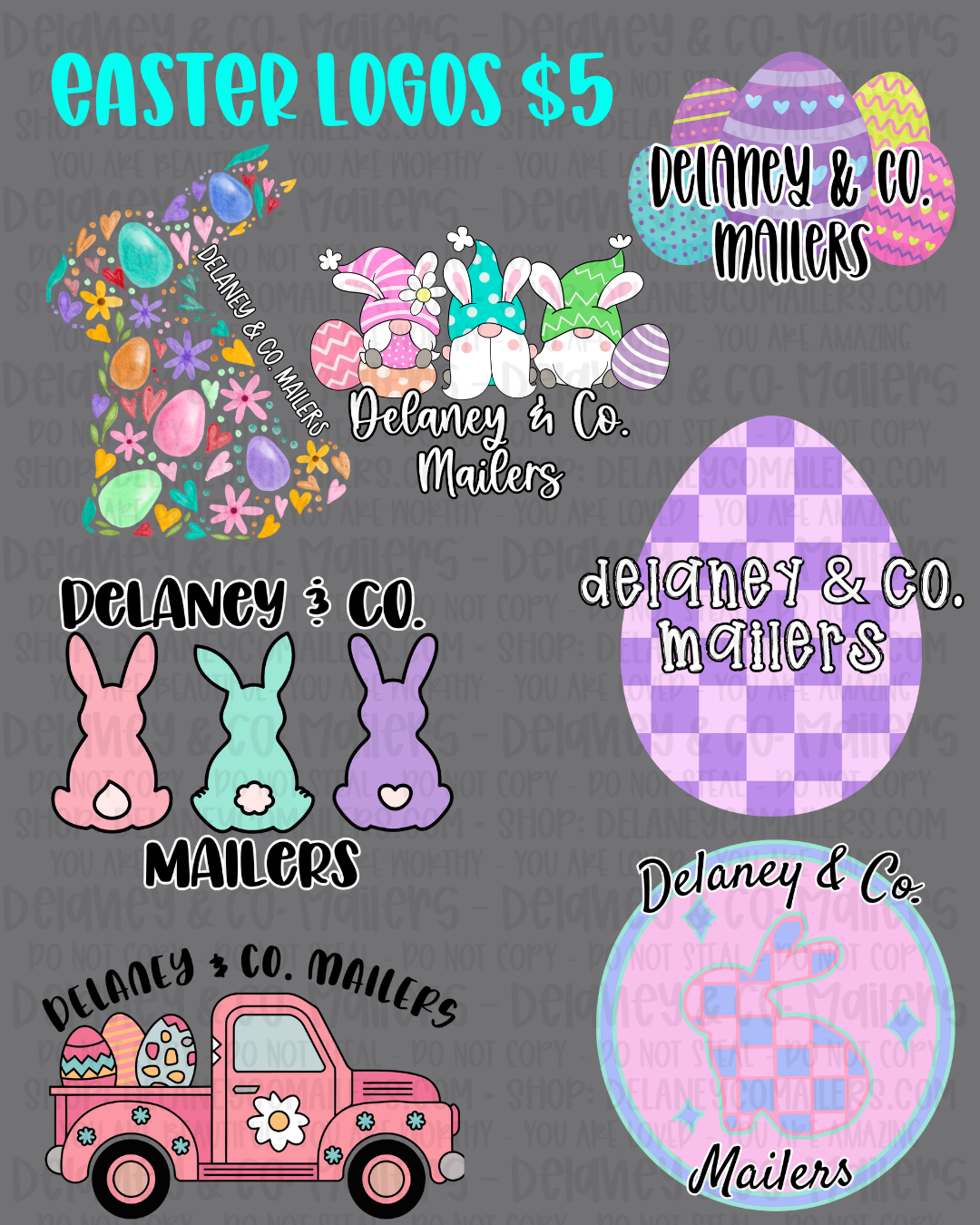 Premade Logo - Easter: Choose Your Design! [Digital Download] – Delaney ...