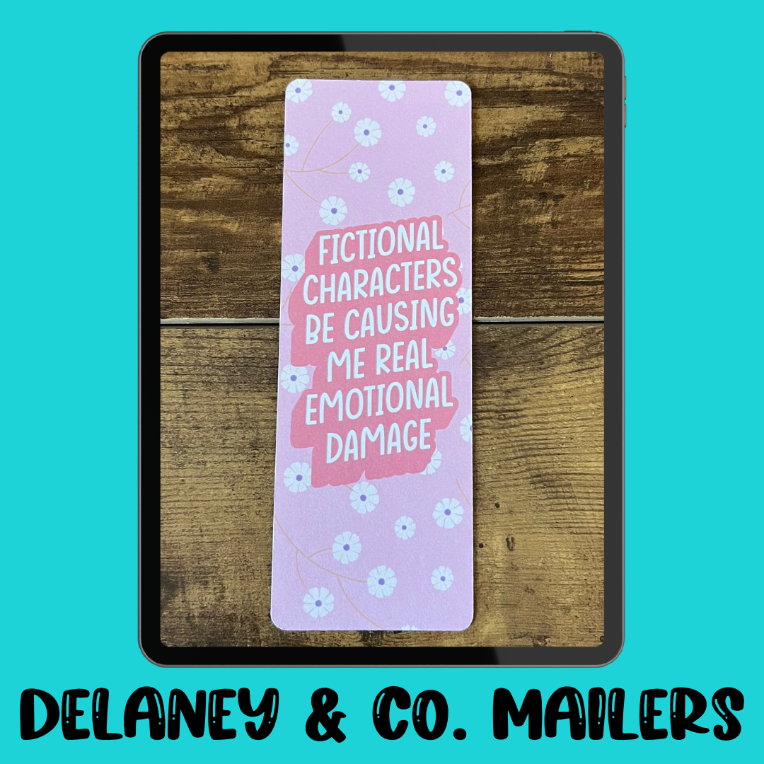 Fictional Characters Be Causing Me Real Emotional Damage [Bookmark ...